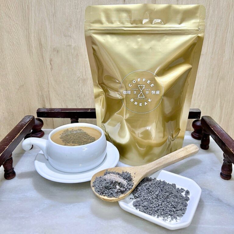 Coffee Break Instant Black Sesame Cafe Latte Mix (less sweet) 250g ...